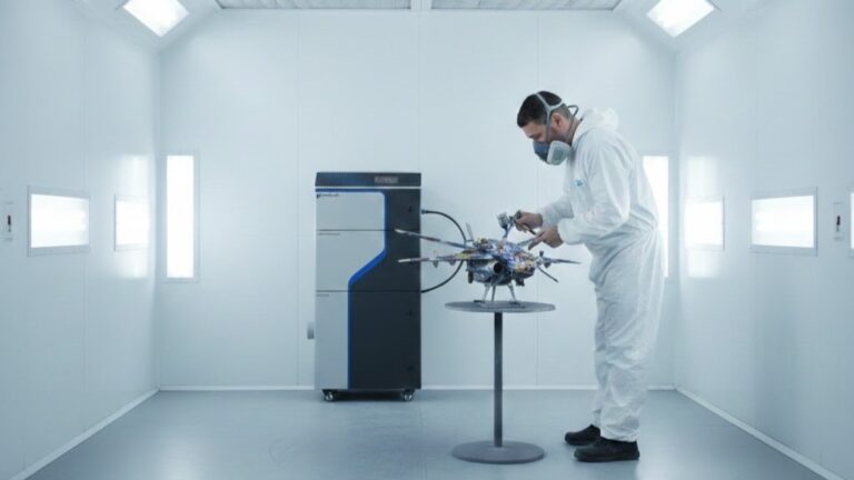 Painting Booth Dust Extraction Systems: Low-Noise